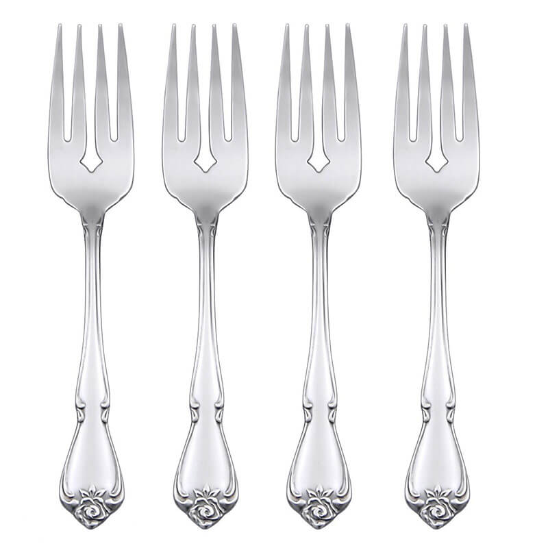 Oneida - Oneida True Rose Salad Forks (Set of 4)